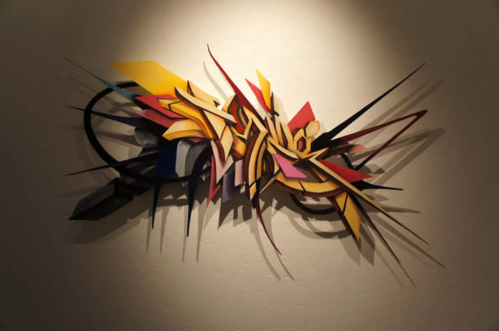 Victor Malagon 3D graffiti