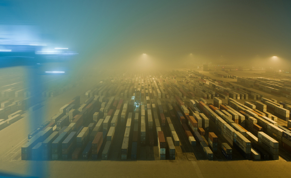 Cargo containers photography by Jakob Wagner