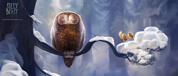 Silly Beast Illustration - Therese Larsson