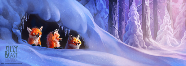 Silly Beast Illustration - Therese Larsson