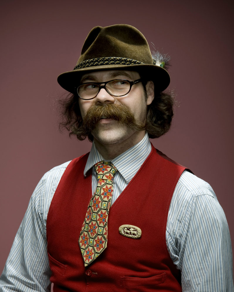 Extravagant beards and moustaches - photography by Dave Mead