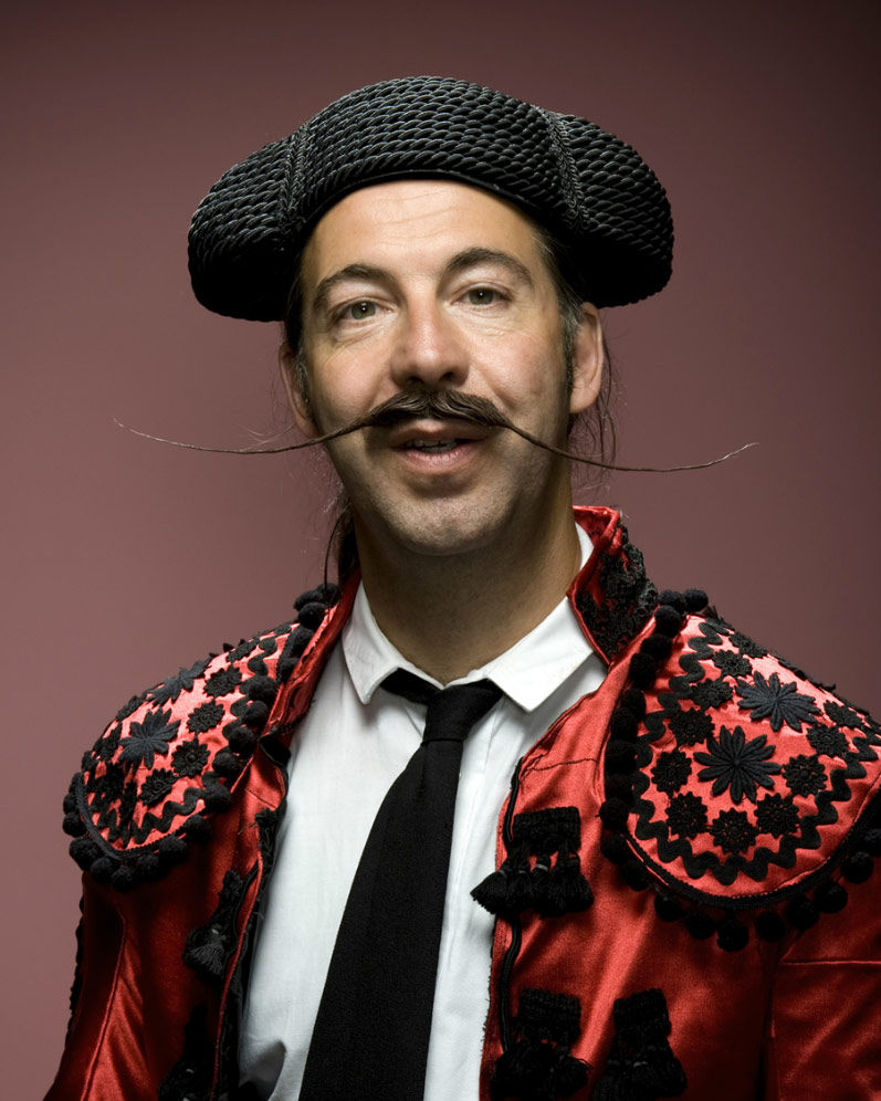 Extravagant beards and moustaches - photography by Dave Mead