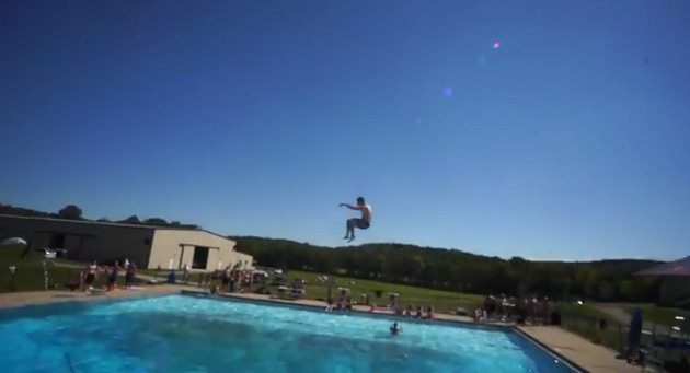 Epic Slip 'N Slide Pool Party!!