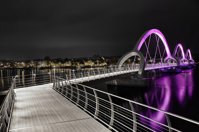 Sölvesborg's bridge in Sweden