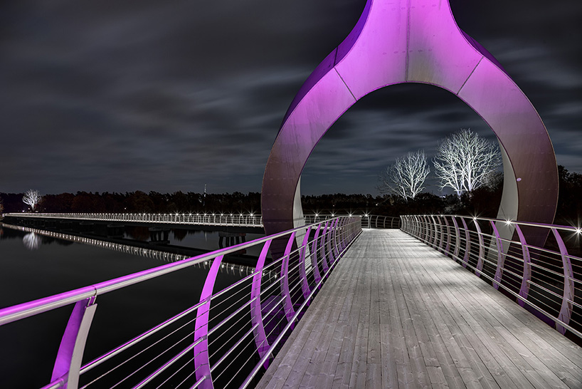 Sölvesborg's bridge in Sweden