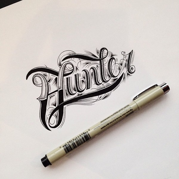 Hand lettering and Typography by Raul Alejandro