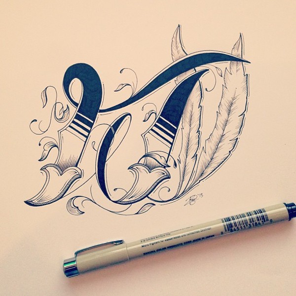 Hand lettering and Typography by Raul Alejandro