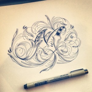 Hand lettering and Typography by Raul Alejandro