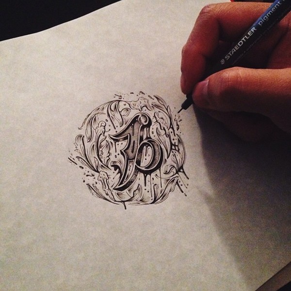Hand lettering and Typography by Raul Alejandro