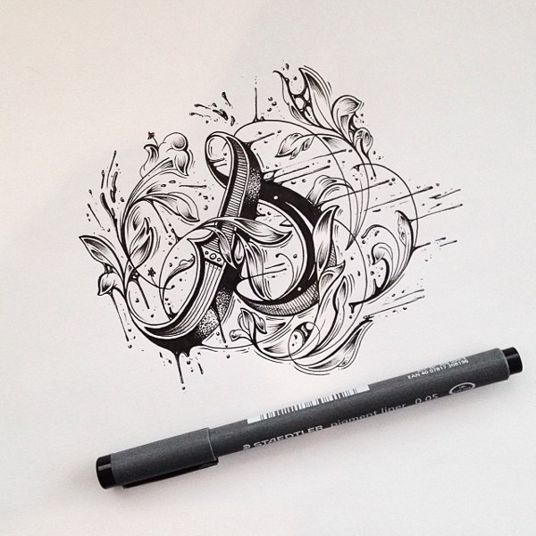 Hand lettering and Typography by Raul Alejandro