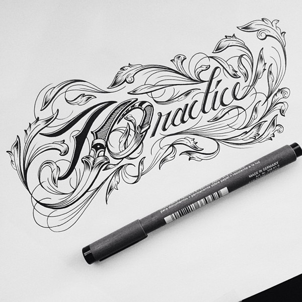 Hand lettering and Typography by Raul Alejandro