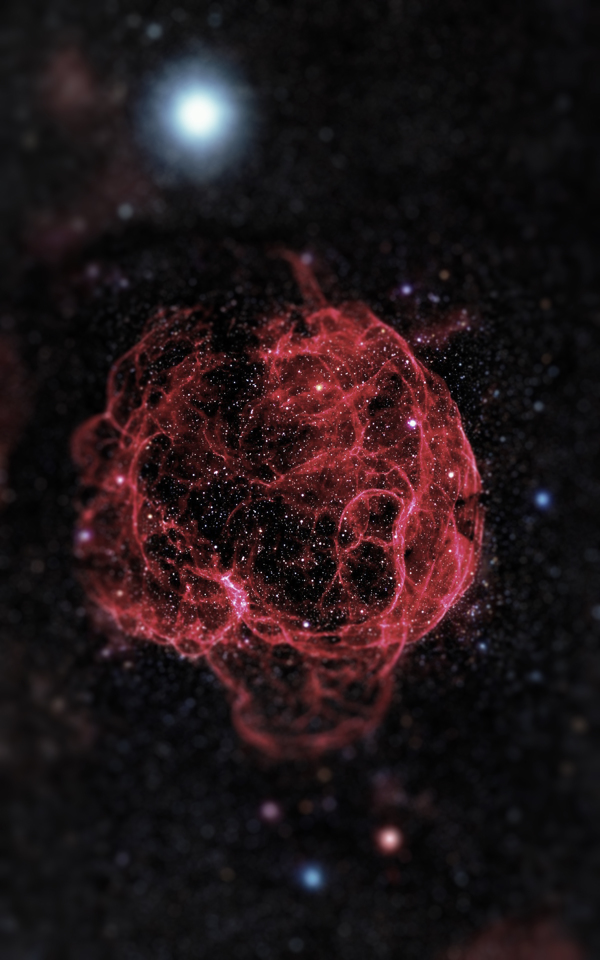 Microscopic space by Haari Tesla