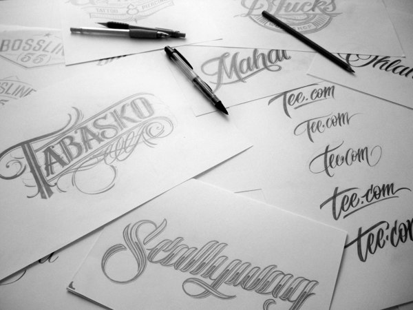 Hand Lettering by Mateusz Witczak